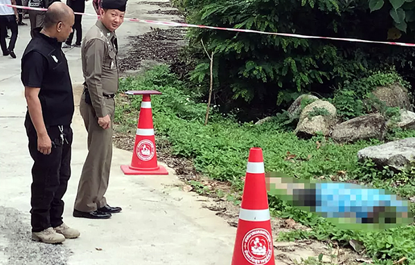 French man dies on the side of a road from alcohol abuse on Ko Samui ...