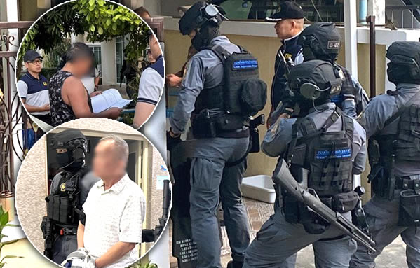 Massive police raids linked to family murder plot over ฿1 billion firm