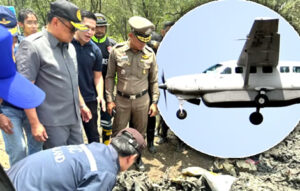Horror plane crash in Chachoengsao saw Cessna passenger plane power ...