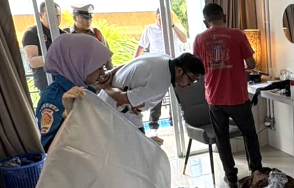American found dead in his hotel room in Phuket. Police stress the ...