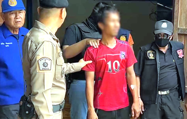 Drug addict arrested in early morning police raid after flying into a ...