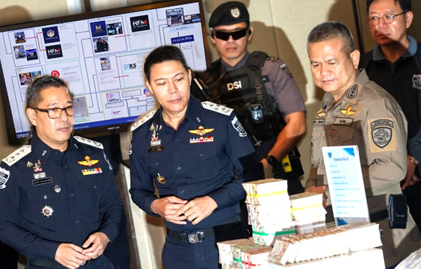 Forex trading network scam smashed by DSI police. Billions of baht in ...
