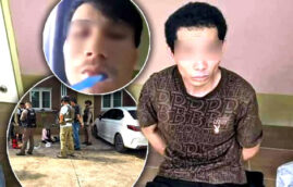 Hitman wanted by police for murder live streamed arrest scene and ...