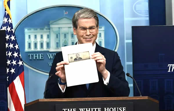 Trump aims to be the first living President on a US banknote. Treasury ...